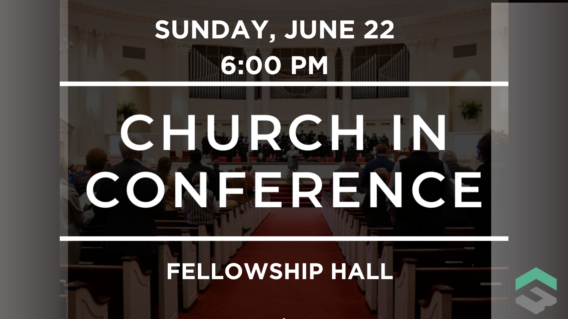 Church In Conference – First Baptist Church Augusta